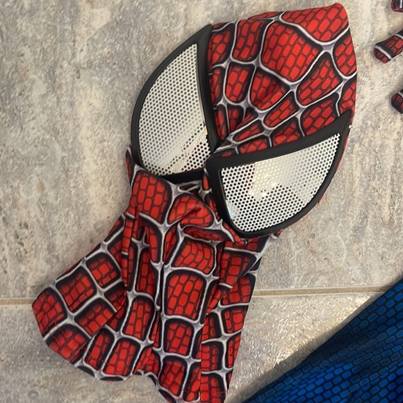 Costumes | Super Hero Cosplay Costume Spiderman For Boys Kids Medium ...